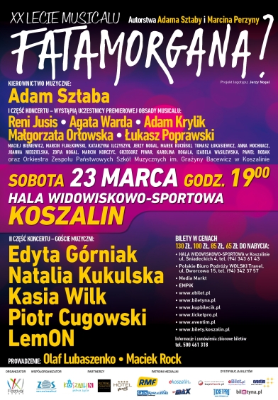 LemON, Adam Sztaba, Piotr Cugowski, Natalia Kukulska, Edyta Górniak ...