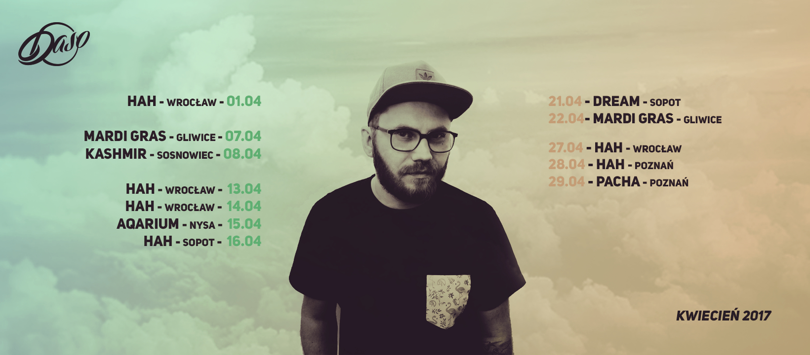 DJ Daso w Poznaniu - 29.04.2017