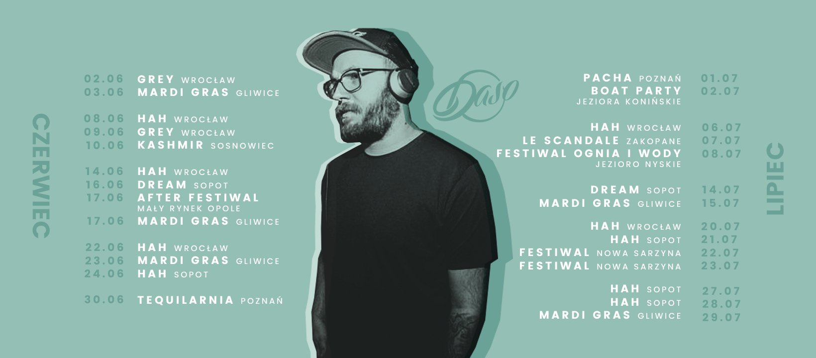 DJ Daso we Wrocławiu - 14.06.2017