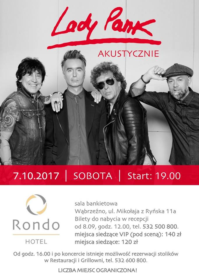 Lady Pank w Wąbrzeźnie - 07.10.2017