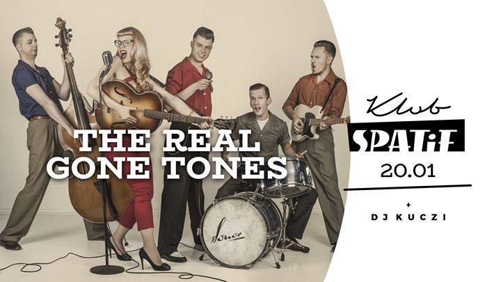 THE REAL GONE TONES w Warszawie - 20.01.2018