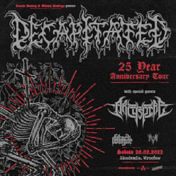 Archspire, Black Tongue, Inferi, DECAPITATED, Heart of a Coward we ...