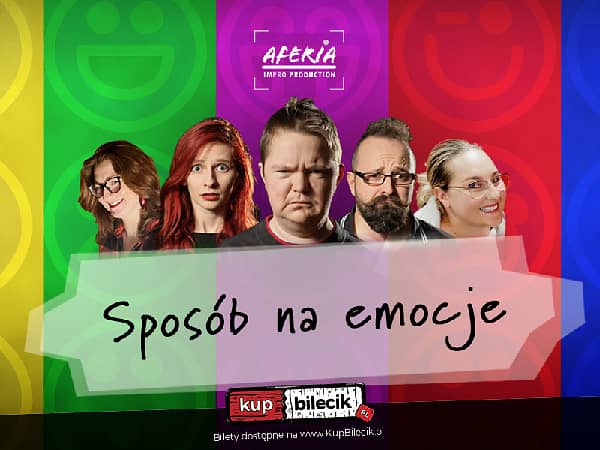 Spektakl Sposób na emocje w Krakowie - 23.03.2023 - bilety