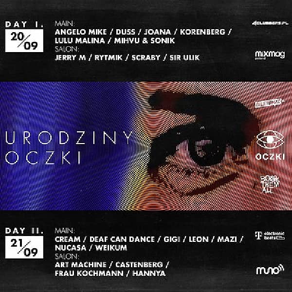 URODZINY OCZKI DZIEŃ I & II w Warszawie - 20.09.2024 - bilety