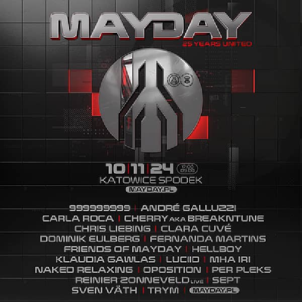 Mayday Poland w Katowicach - 10.11.2024 - bilety