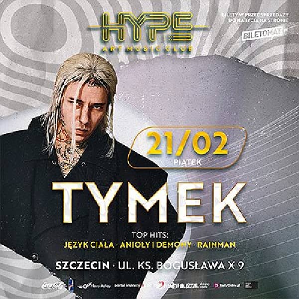 Tymek w Szczecinie - 21.02.2025 - bilety